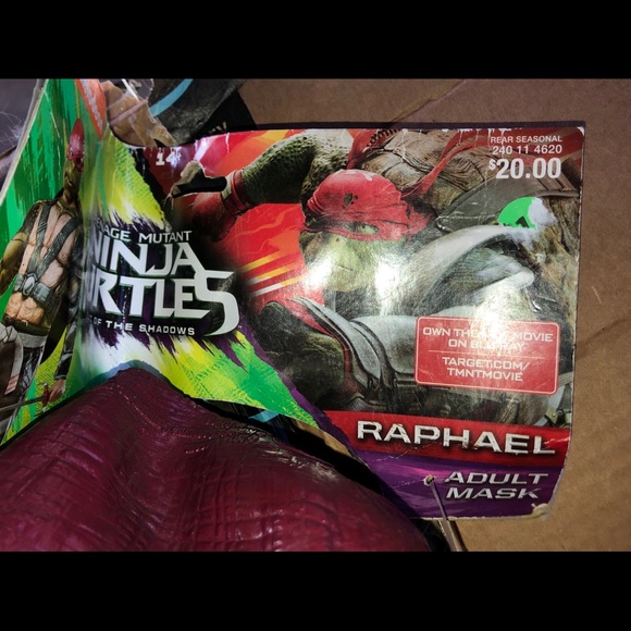 Rubie's | Other | Teenage Mutant Ninja Turtles Raphael Mask | Poshmark